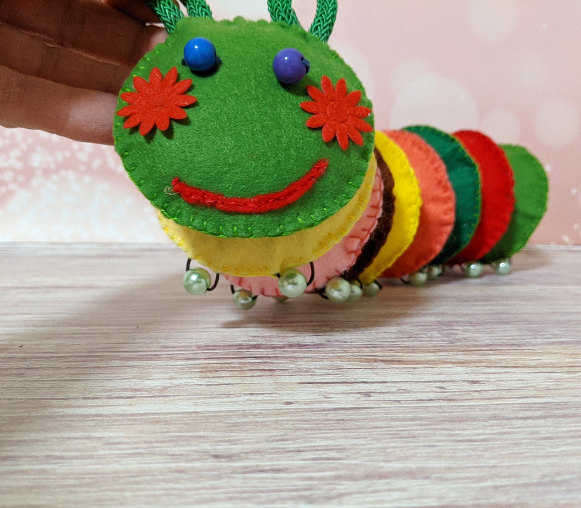 PDF Pattern Felt Caterpillar ,PDF Pattern,caterpillar Pattern, Sewing ...