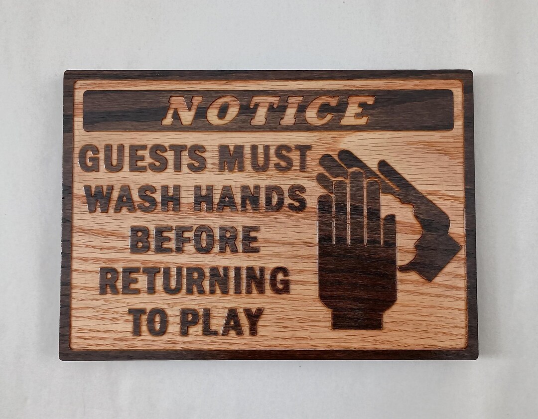 Clean Fun Bathroom Sign - Etsy