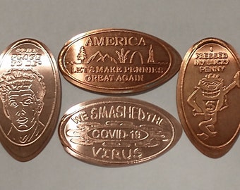 Elongated / Pressed Penny Souvenir Book / Album Disney - Etsy