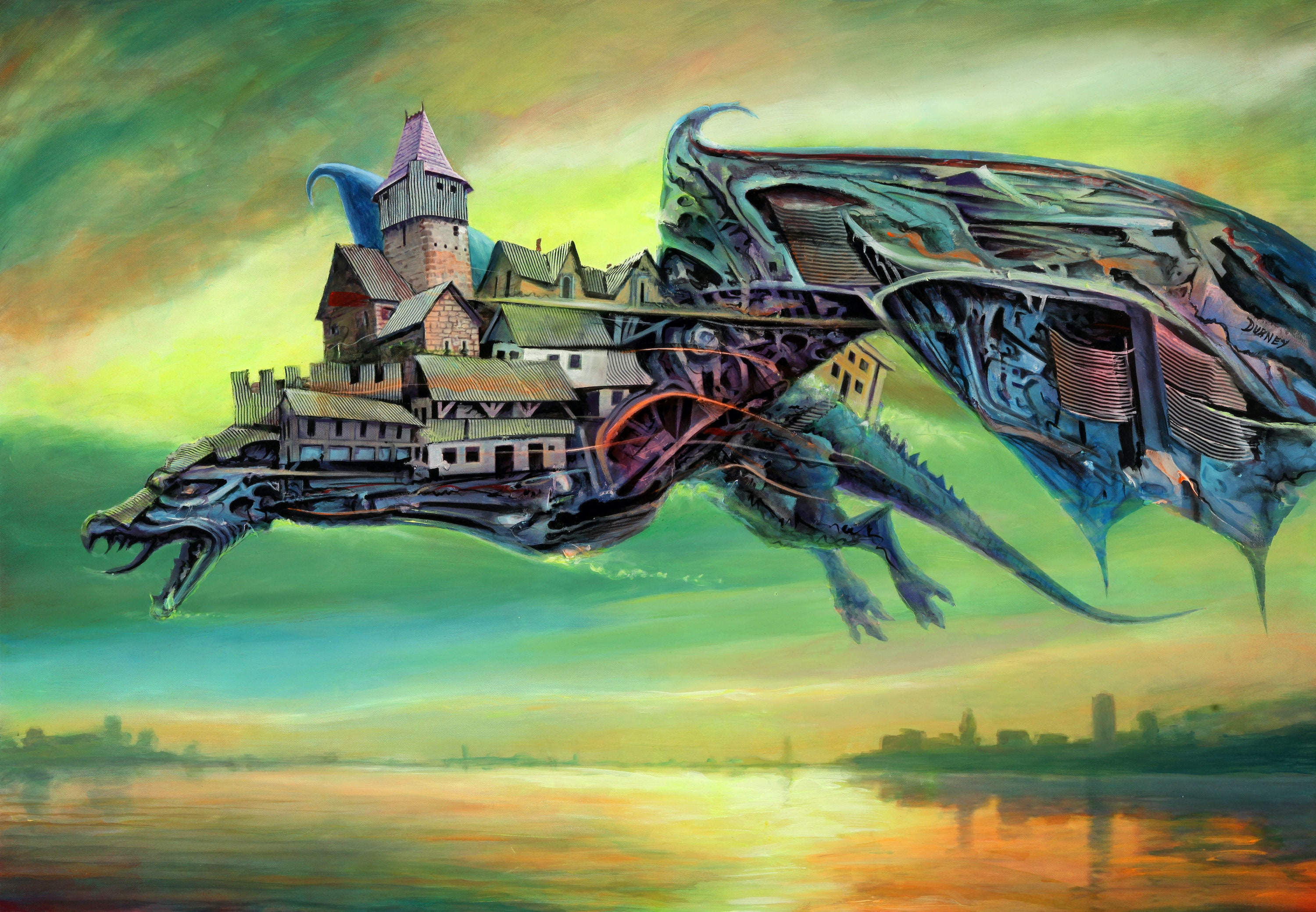 Biomechanical Contraptions Art Cards. Set of 10 Postcards. by a Chilean ...
