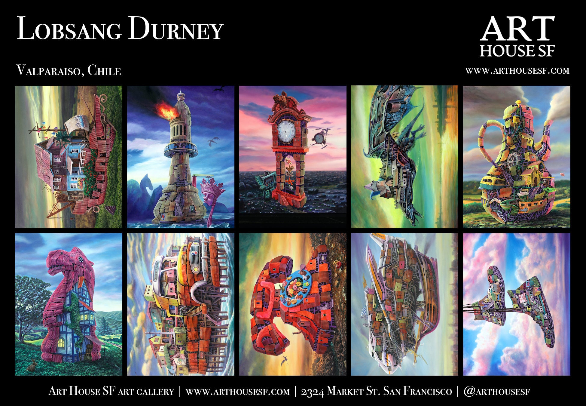 Biomechanical Contraptions Art Cards. Set of 10 Postcards. by a Chilean ...