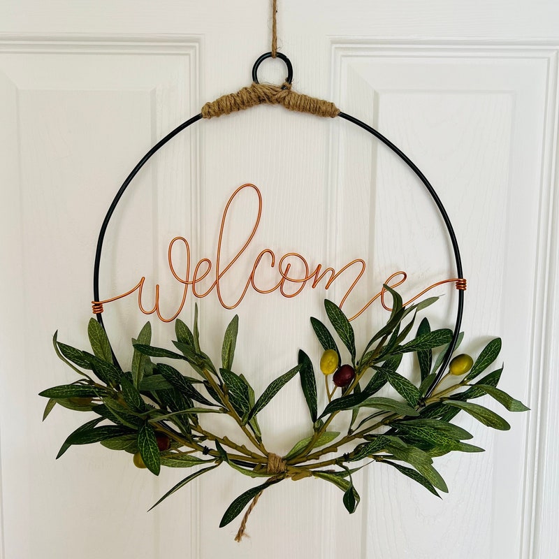 Wire Wreath - Etsy