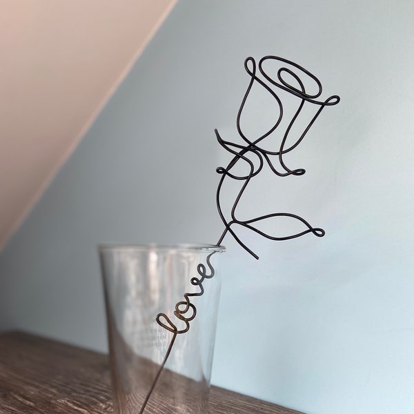 Wire Flower - Etsy