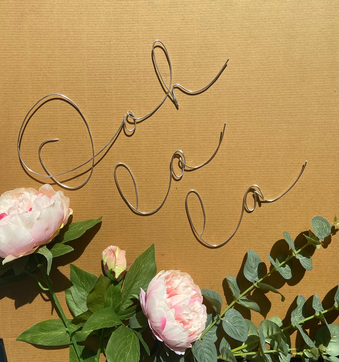 Ooh La La Wire Words | Wire Bathroom Decor | Wire Bedroom Decor | Wire ...