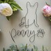 Handmade Wire French Bulldog Silhouette | Frenchie Lover Gift - Etsy UK