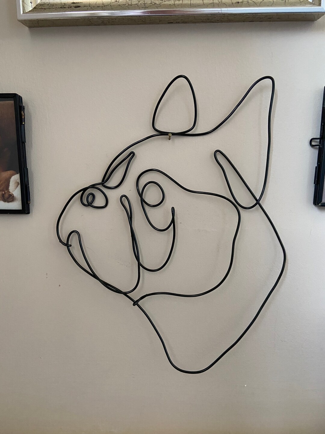Wire Frenchie Portrait | Wire Frenchie | Frenchie Lovers | Frenchie ...