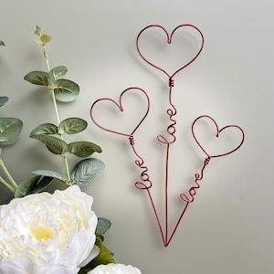 Wire Love Heart | Wire Hearts | Wire Love Gifts | Lovers Gifts ...