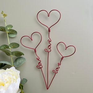 Wire Love Heart | Wire Hearts | Wire Love Gifts | Lovers Gifts ...