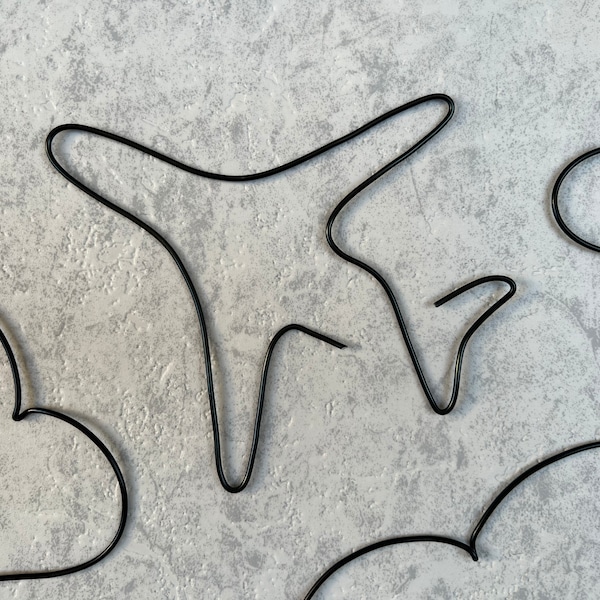 Wire Airplane - Etsy