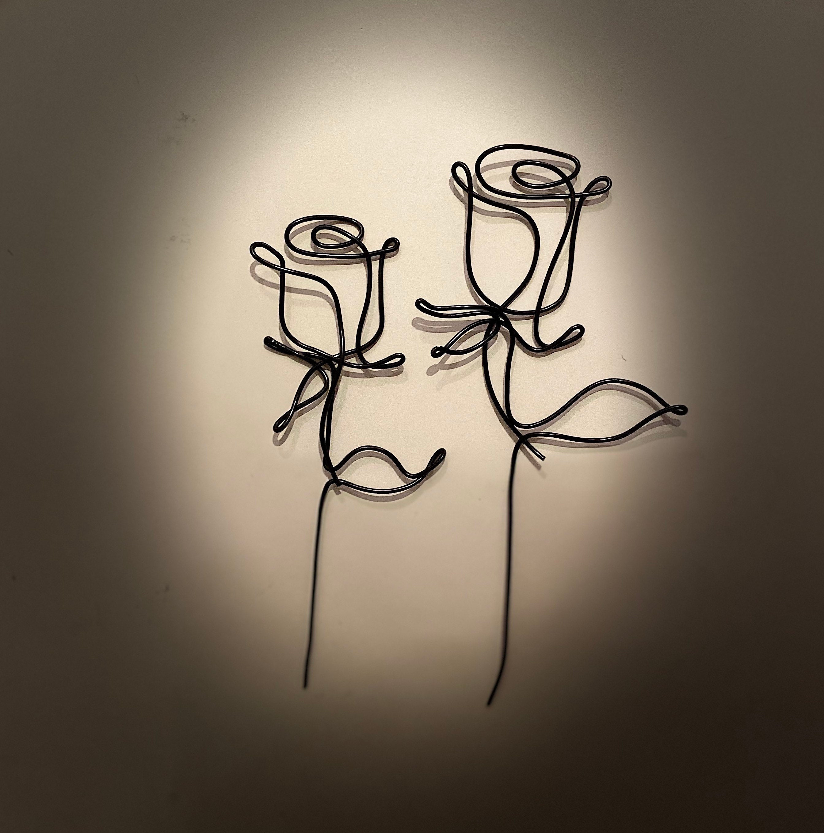 Wire Rose | Wire Flower | Wire Love Gifts | Personalised Rose | Wire ...