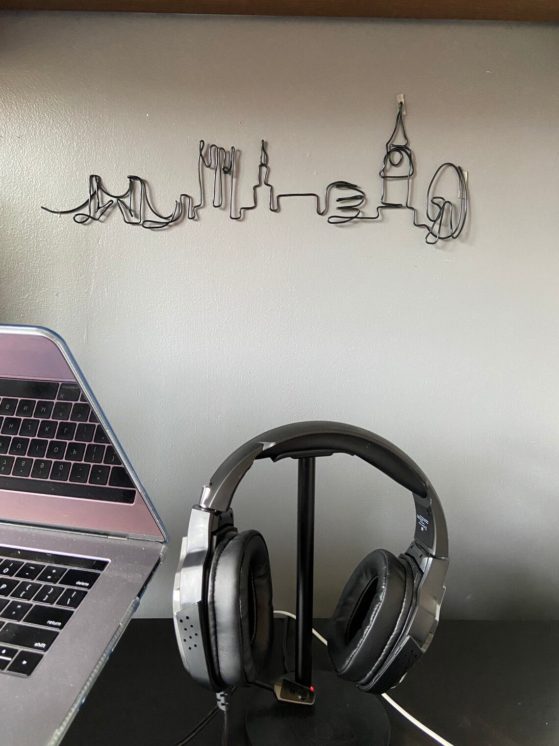 Handmade Wire Art London Skyline | Urban Office Decor - Etsy