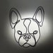 Wire French Bulldog Portrait Wire Frenchie Frenchie Lovers Frenchie ...