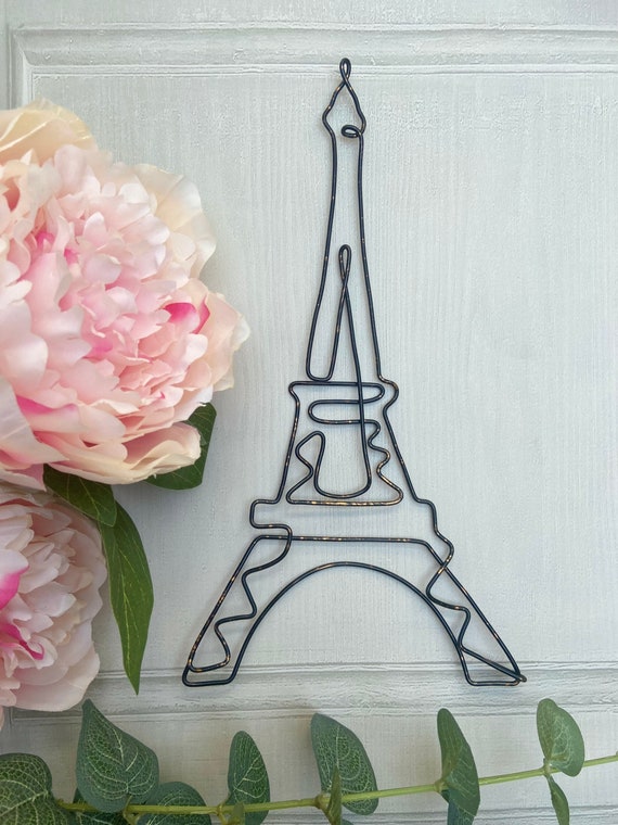 Eiffel Tower Wire Paris Wire Art Wire Office Decor - Etsy