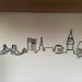 Handmade Wire Art London Skyline | Urban Office Decor - Etsy UK