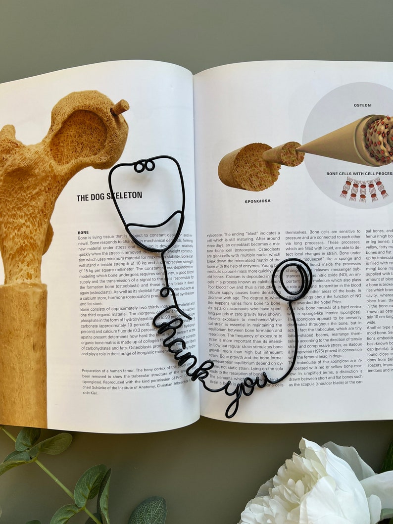 Personalised Stethoscope Bookmark Wire Bookmark Med - Etsy