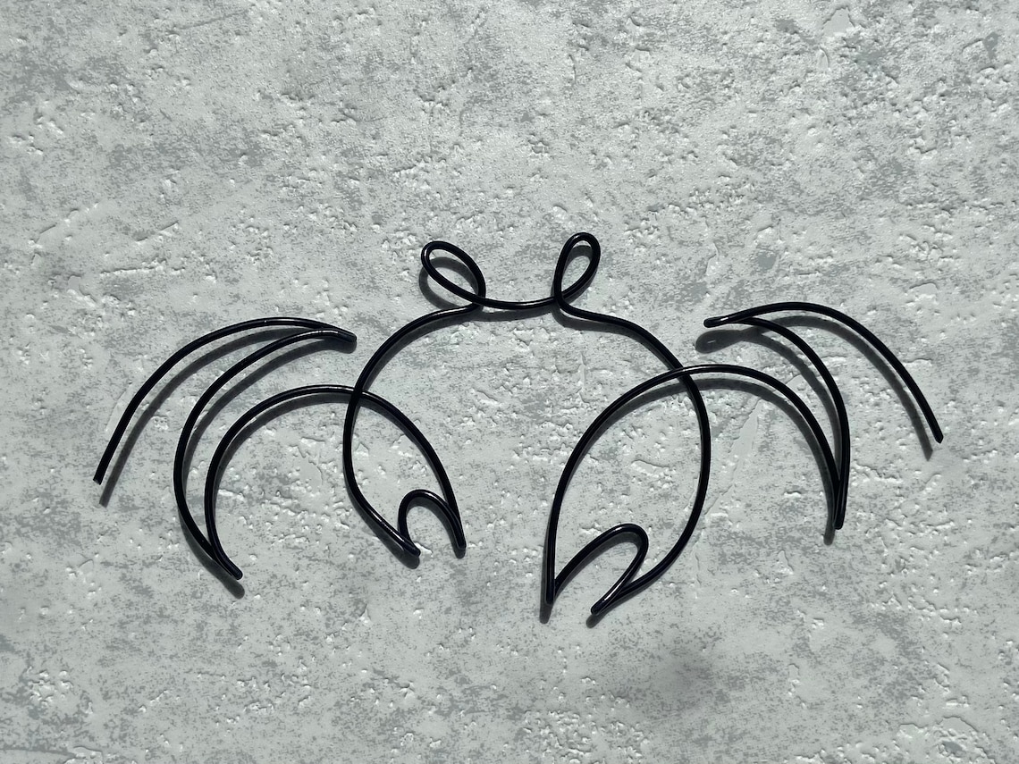 Wire Crab Nautical Wire Decor Wire Nautical Bathroom Decor | Etsy