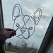 Wire French Bulldog Portrait | Wire Frenchie | Frenchie Lovers ...