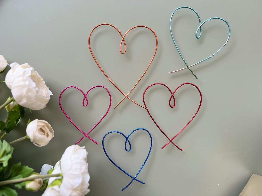 Wire Hearts Trio | Wire Hearts | Wire Love Gifts | Lovers Gifts ...