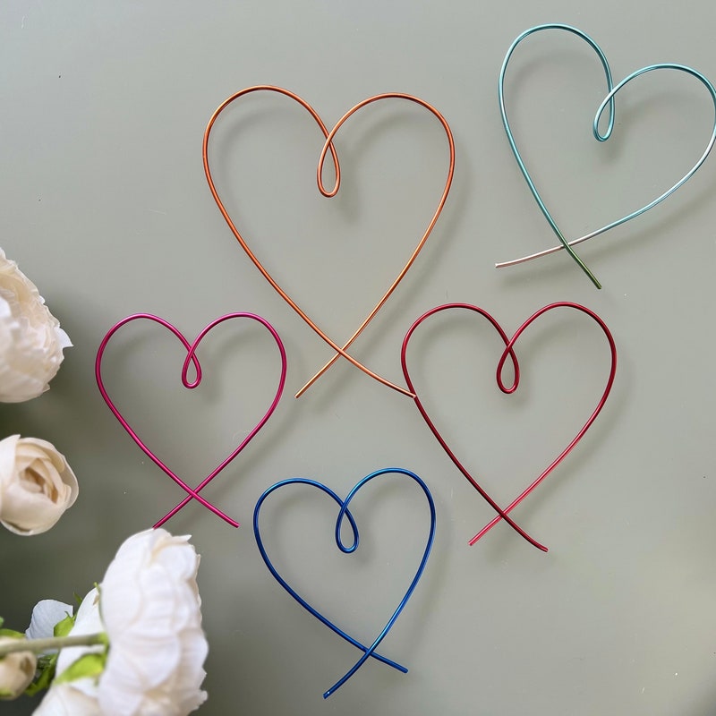 Wire Heart - Etsy