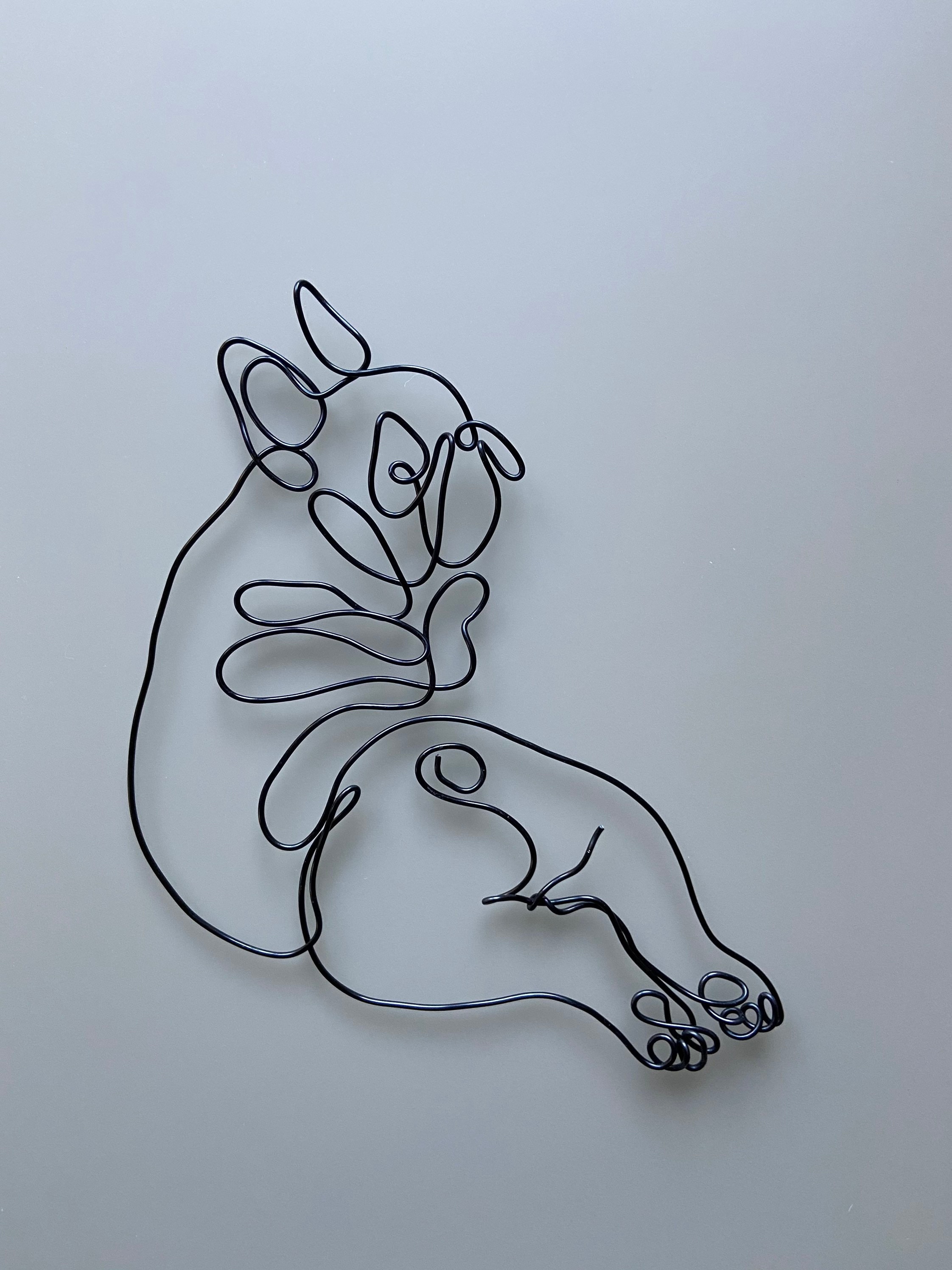 Wire Frenchie Wire Frenchie Decor Cheeky Frenchie | Etsy