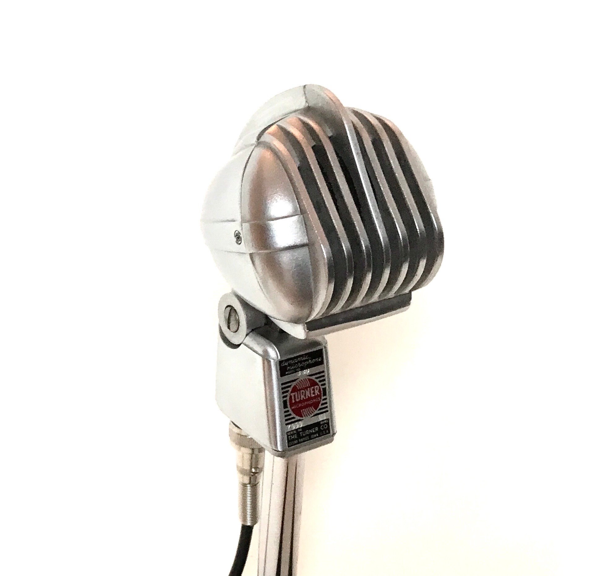 Excellent Condition Vintage 1940s Turner 33D Art Deco Chrome Hiz ...