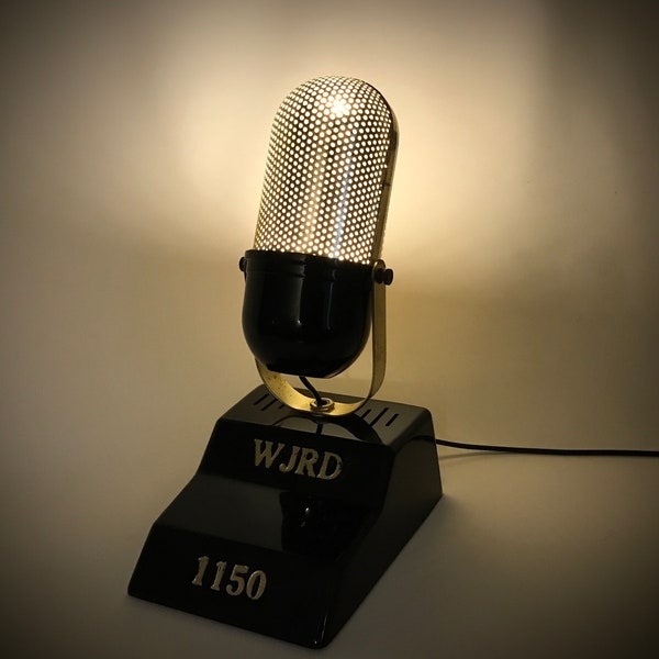 Microphone Lamp - Etsy