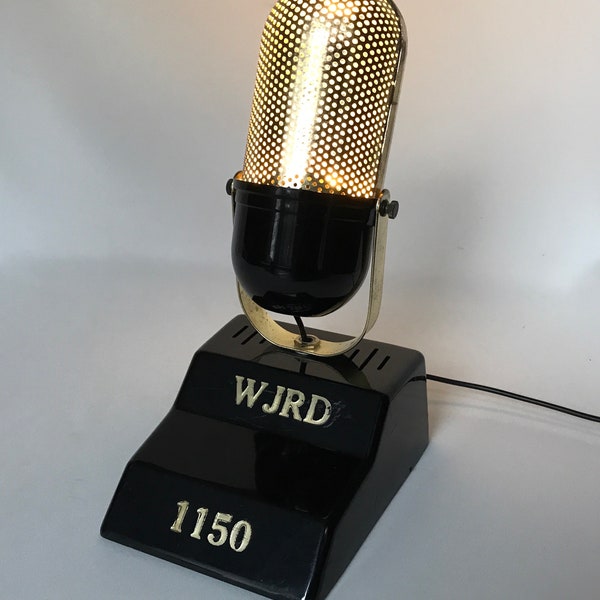 Microphone Lamp - Etsy