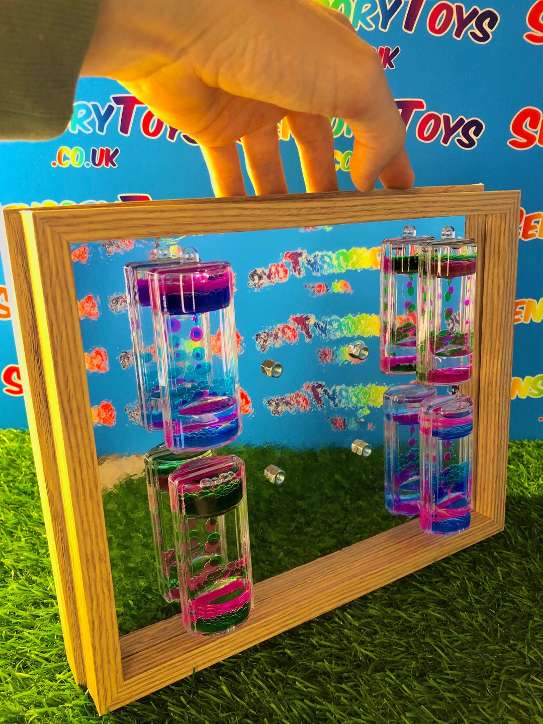 Spinning Sensory Liquid Timer Board - Etsy