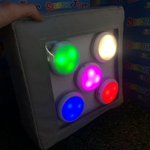 Soft Play Light up Sensory Touch Board - Etsy