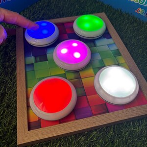 Light up Sensory Touch Board - Etsy