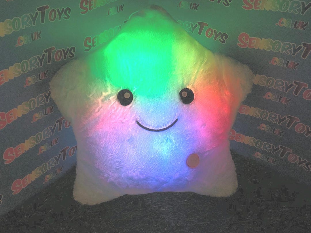 Calming Light up Sensory Star Pillow - Etsy
