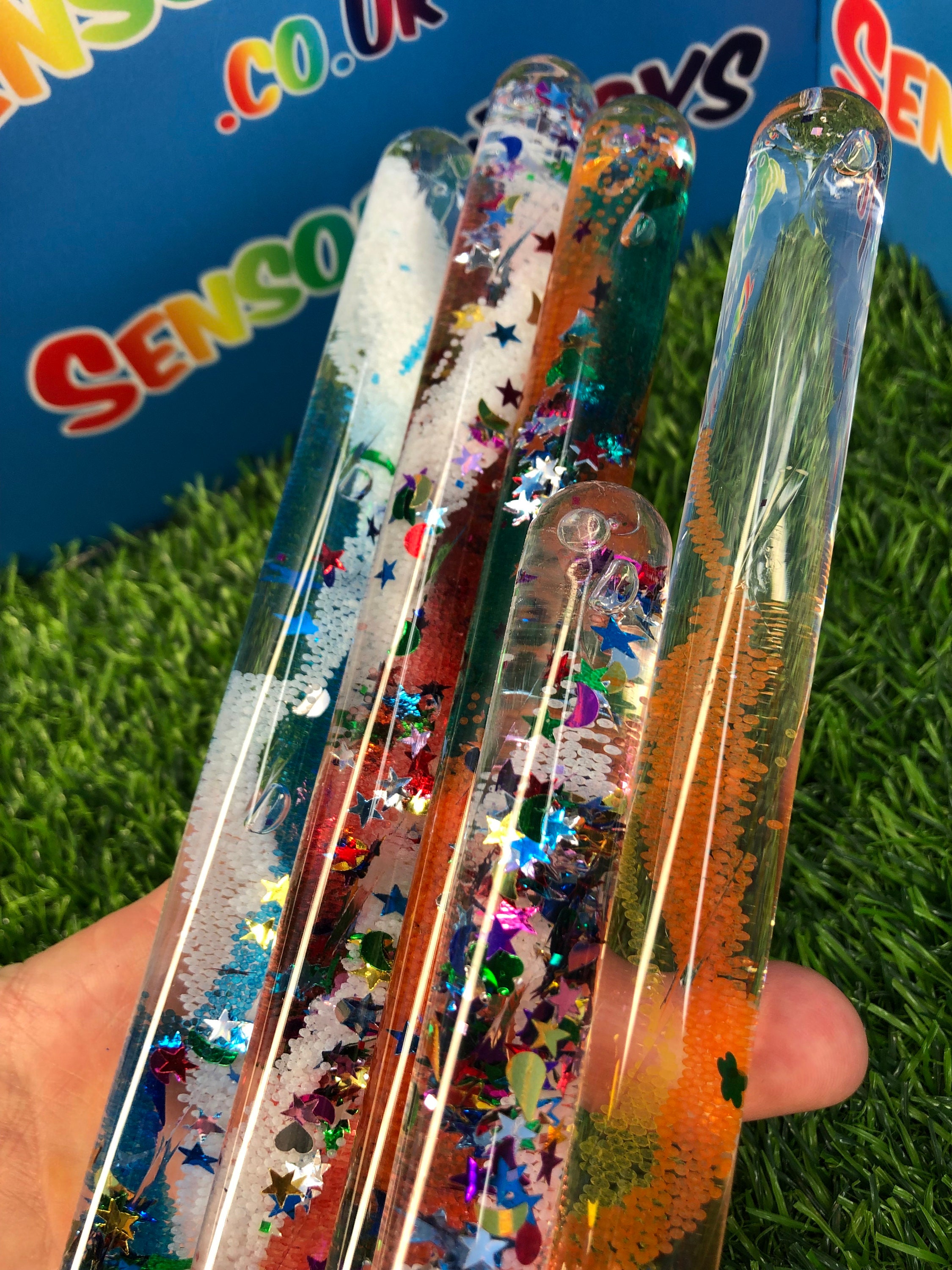 Sensory Motion Glitter Wand - Etsy