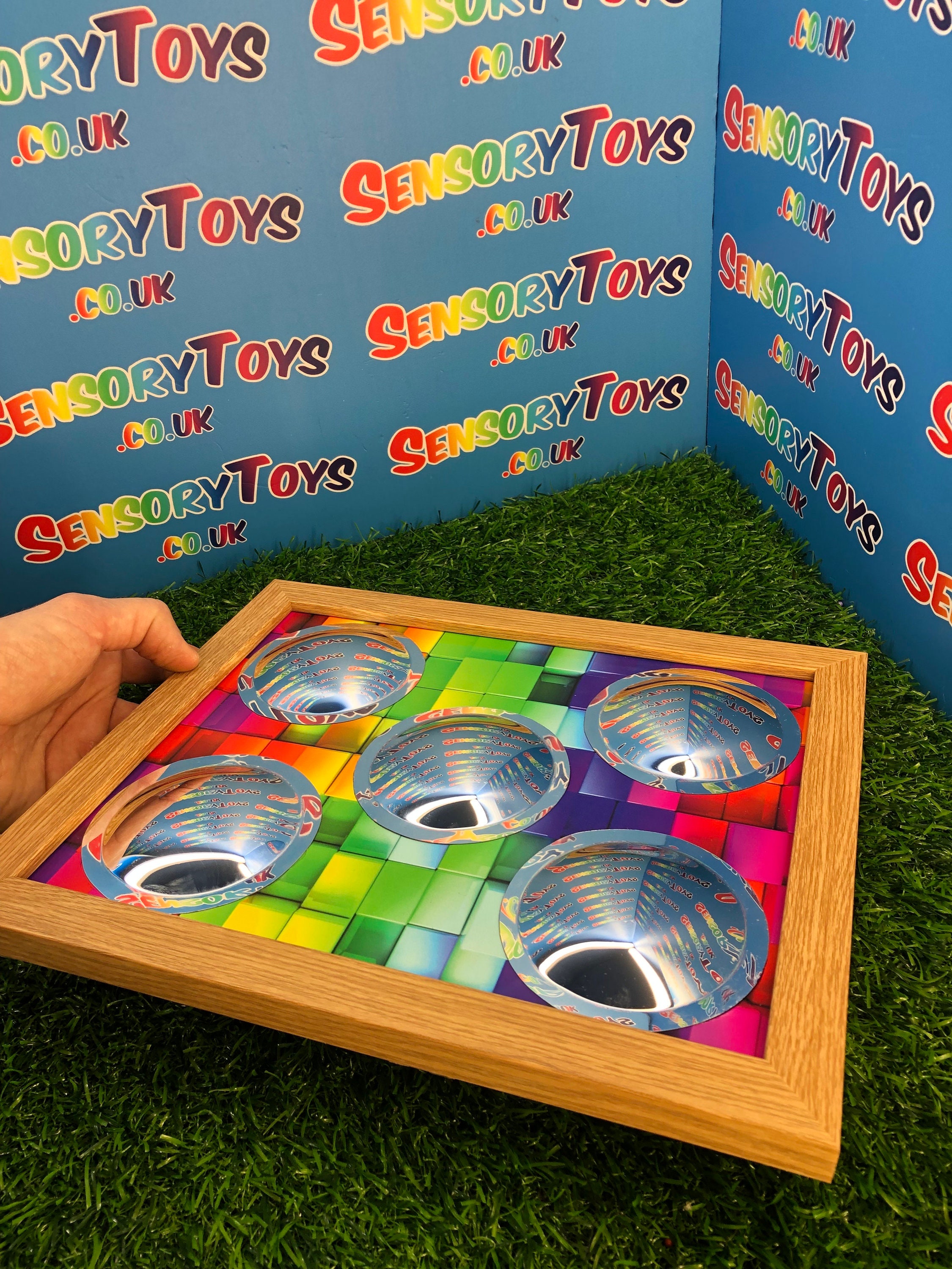 Sensory Bubble Mirror Board - Etsy