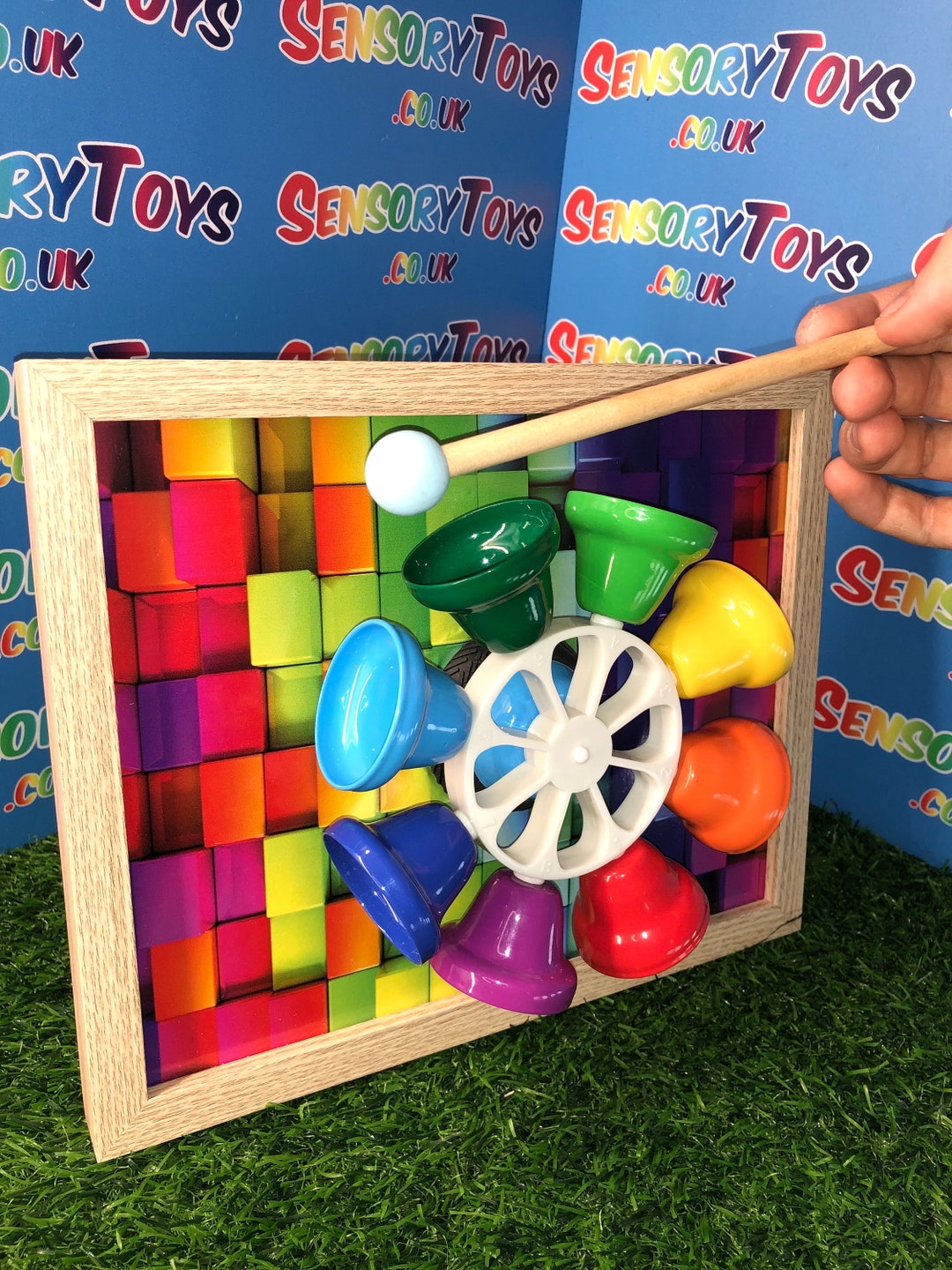 Spinning Musical Sensory Bell Board - Etsy