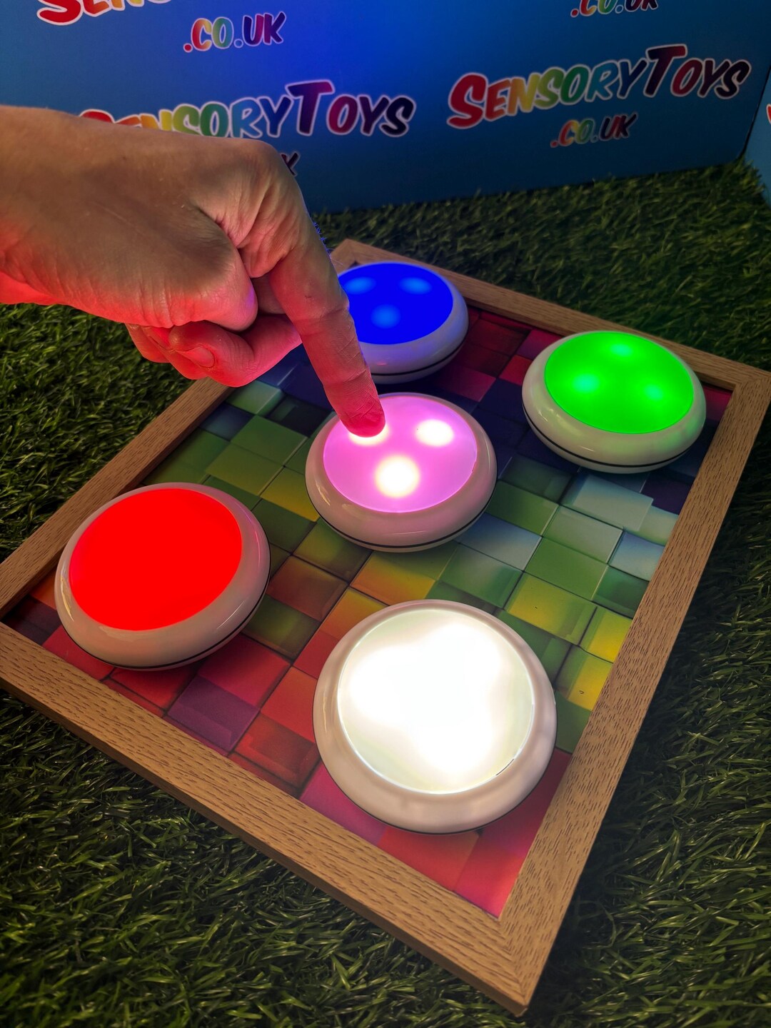 Light up Sensory Touch Board - Etsy
