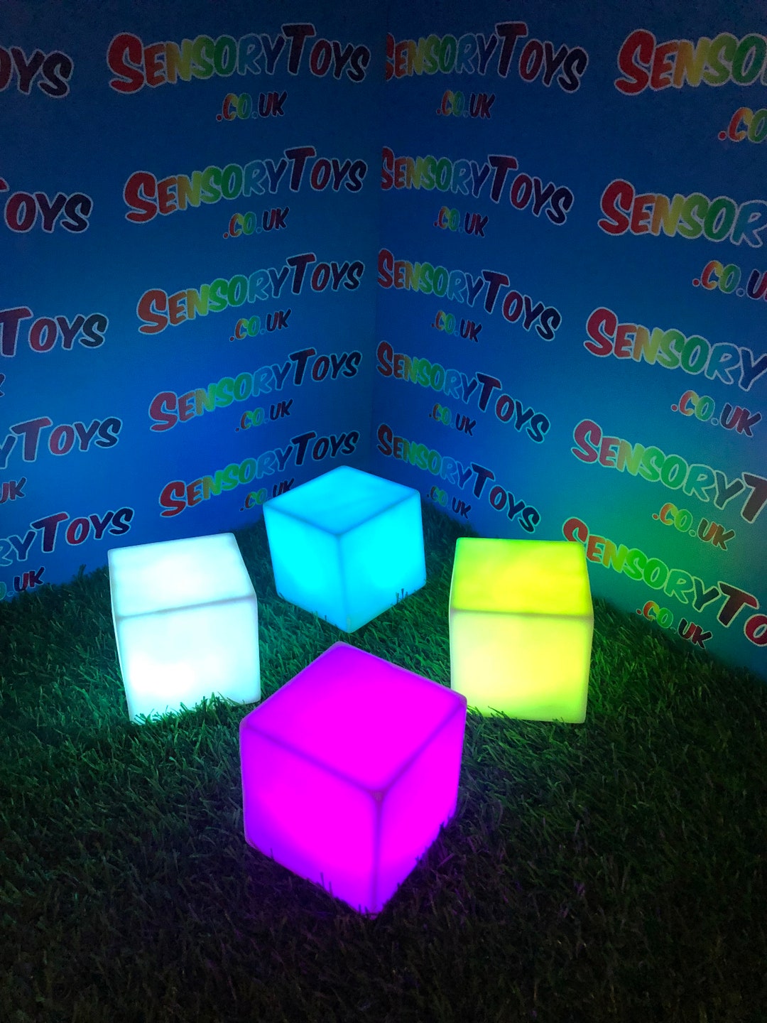 Calming Light up Sensory Cube - Etsy