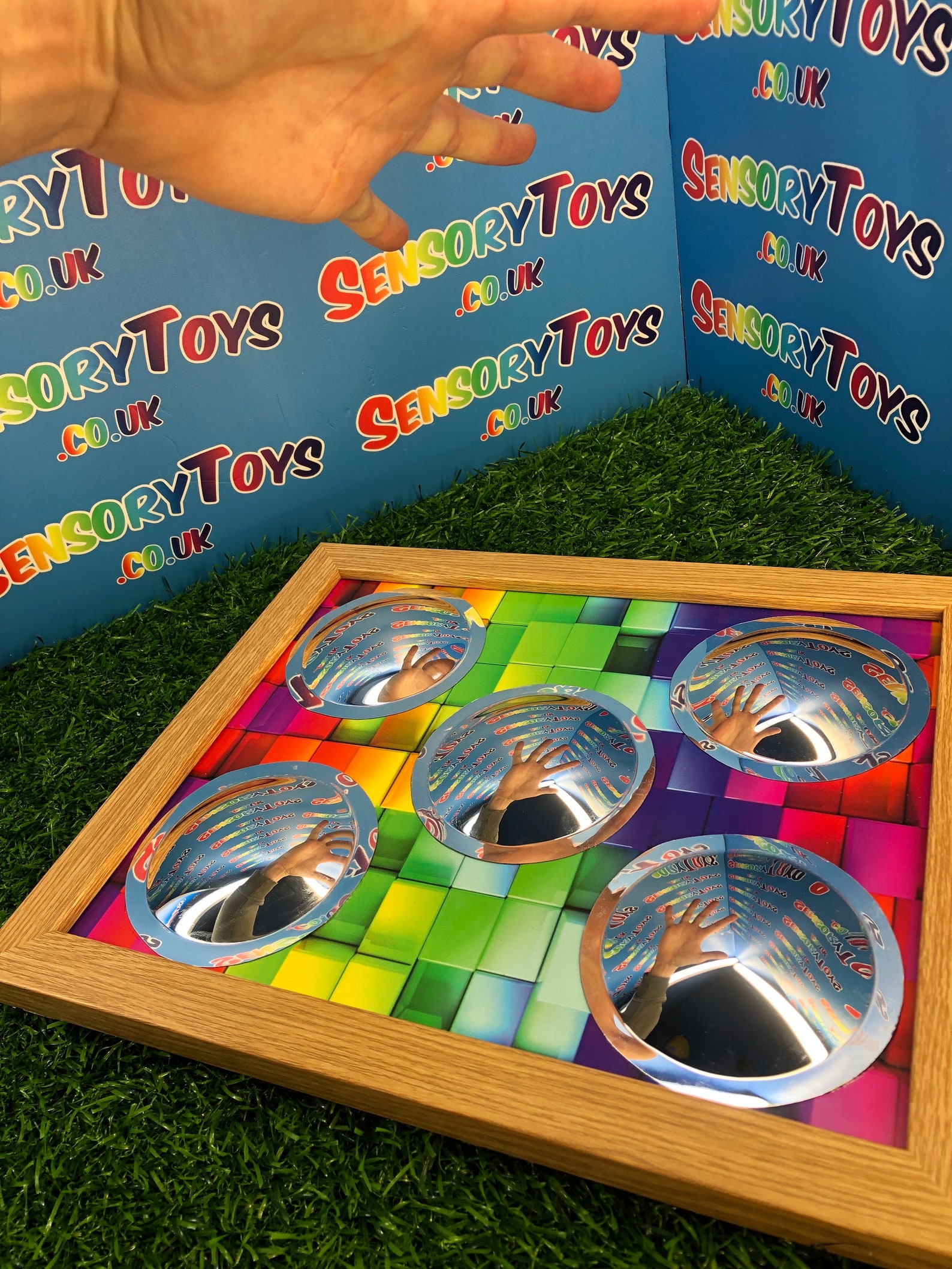 Sensory Bubble Mirror Board - Etsy