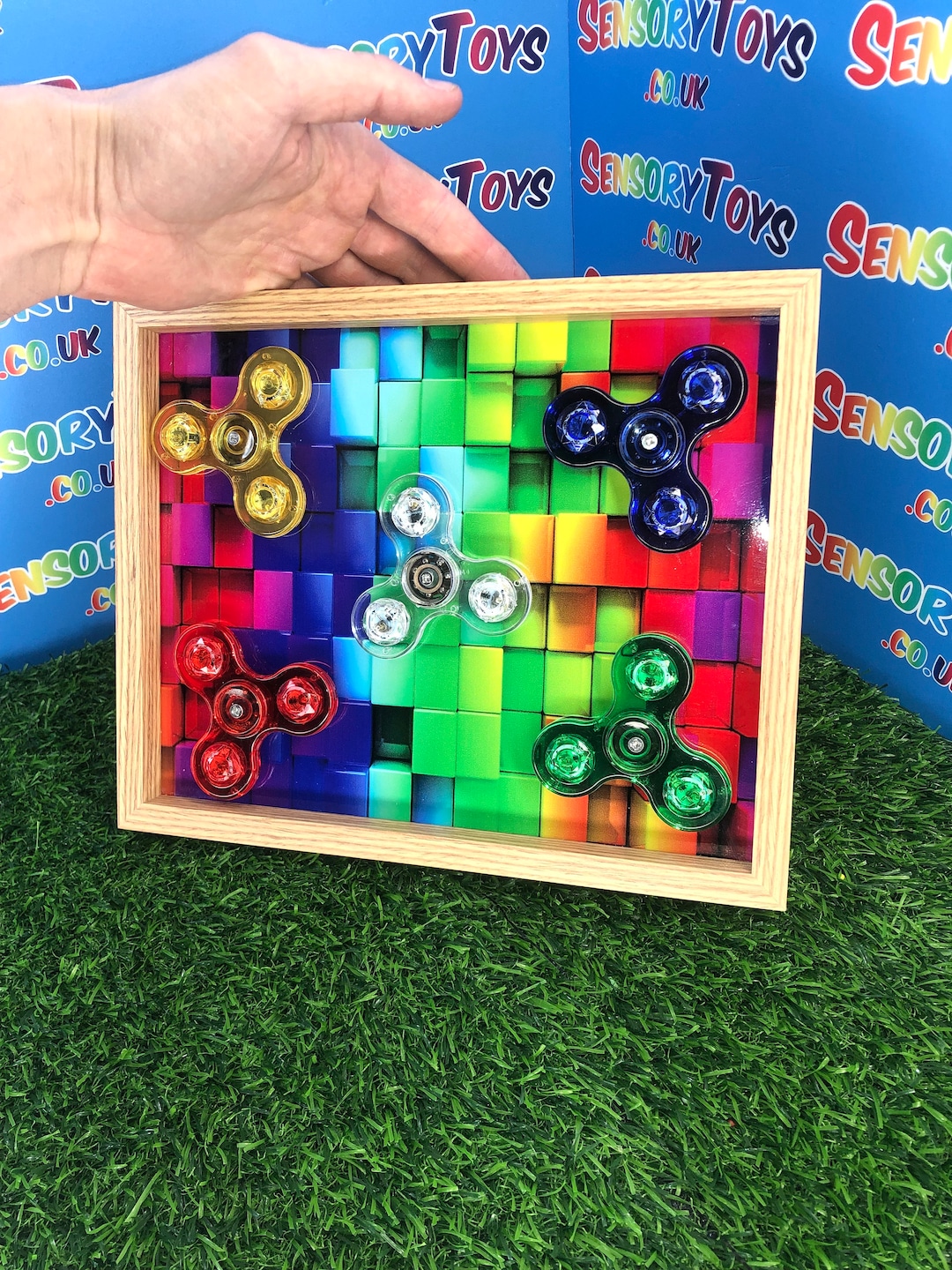 Light up Sensory Fidget Spinner Board - Etsy