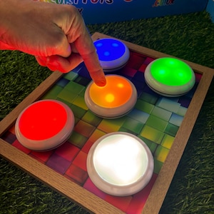Light up Sensory Touch Board - Etsy