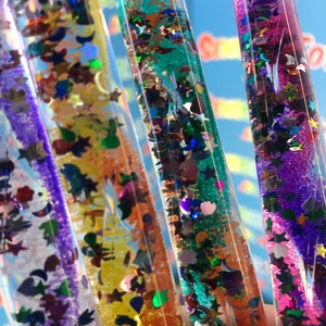 Mini Sensory Motion Glitter Wand - Etsy
