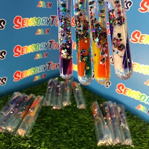 Mini Sensory Motion Glitter Wand - Etsy