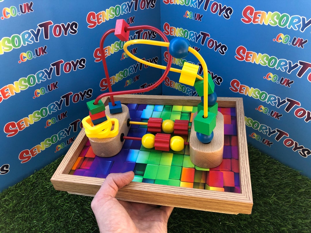 Sensory Activity Bead Maze Table - Etsy
