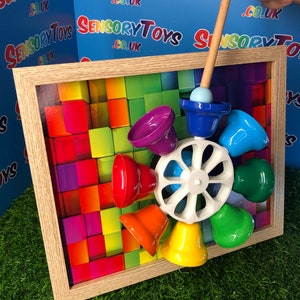 Spinning Musical Sensory Bell Board - Etsy