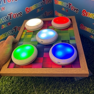 Light up Sensory Touch Board - Etsy