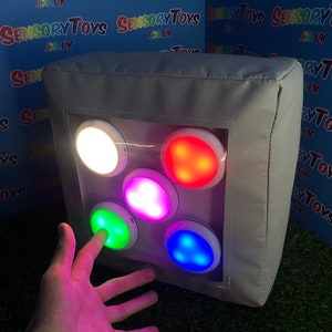Soft Play Light up Sensory Touch Board - Etsy