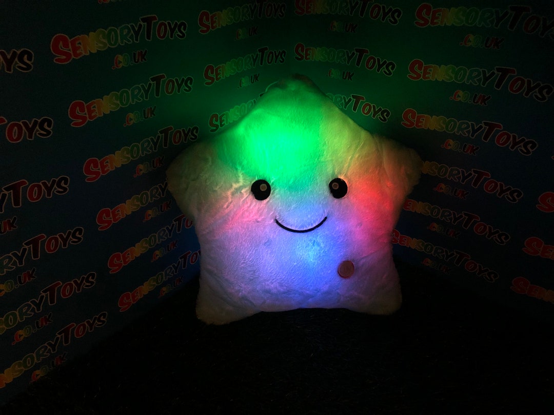Calming Light up Sensory Star Pillow - Etsy