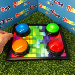 Light up Sensory Sound Board - Etsy