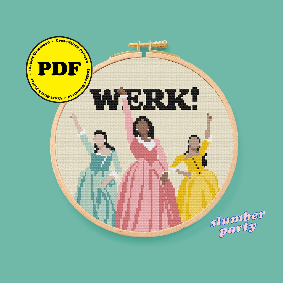 Schuyler Sisters Hamilton Cross Stitch Pattern - Etsy