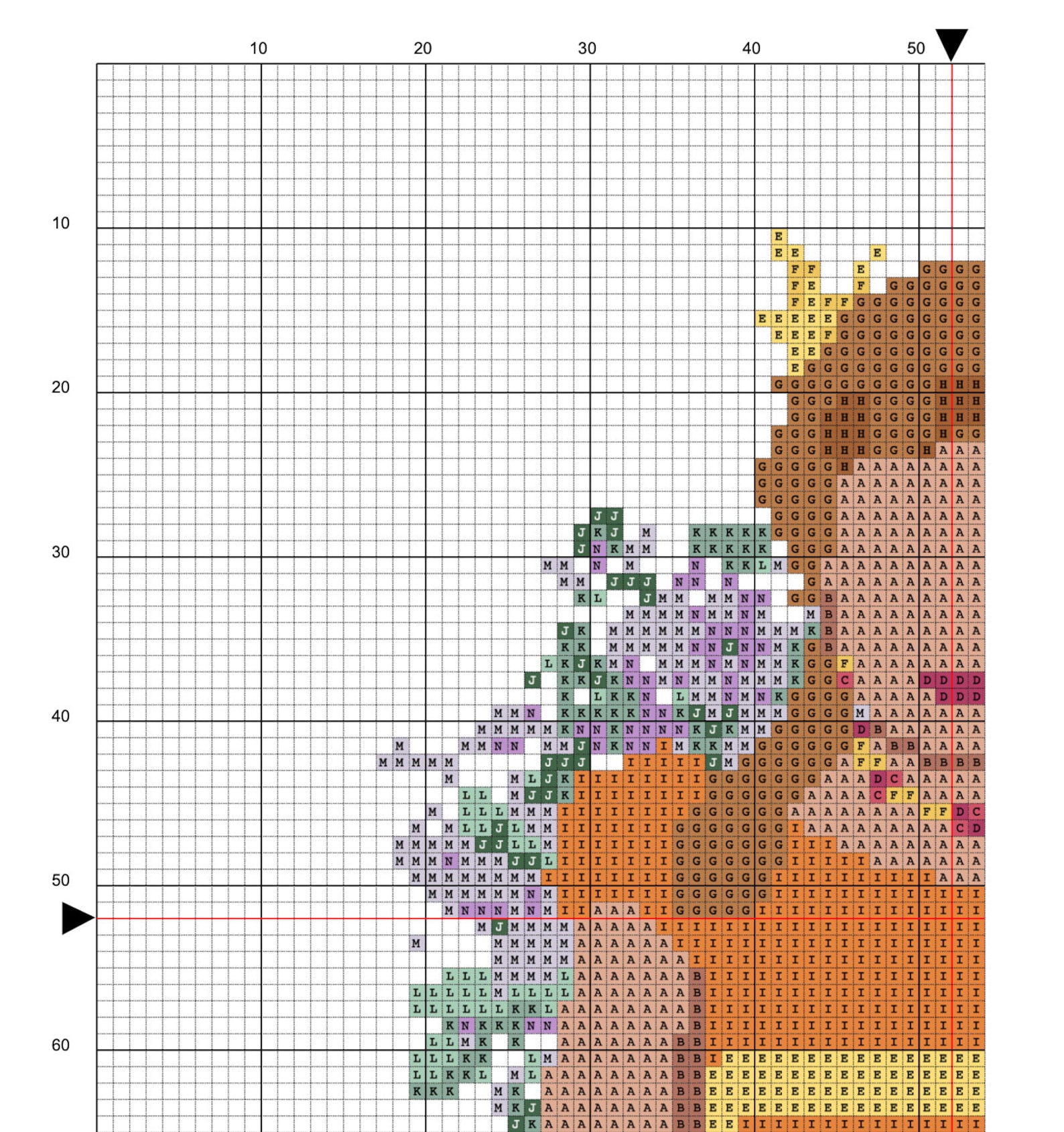 BRIDGERTON Penelope Featherington Cross Stitch Pattern Chart - Etsy