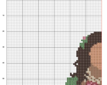 Cross Stitch DIY Cross Stitch Pattern ELOISE BRIDGERTON Craft Supplies ...